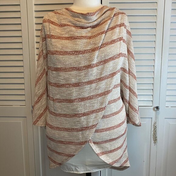 ANDREE BY UNIT | Sweaters | Andree By Unit Plus Size Cross Front Draped ...